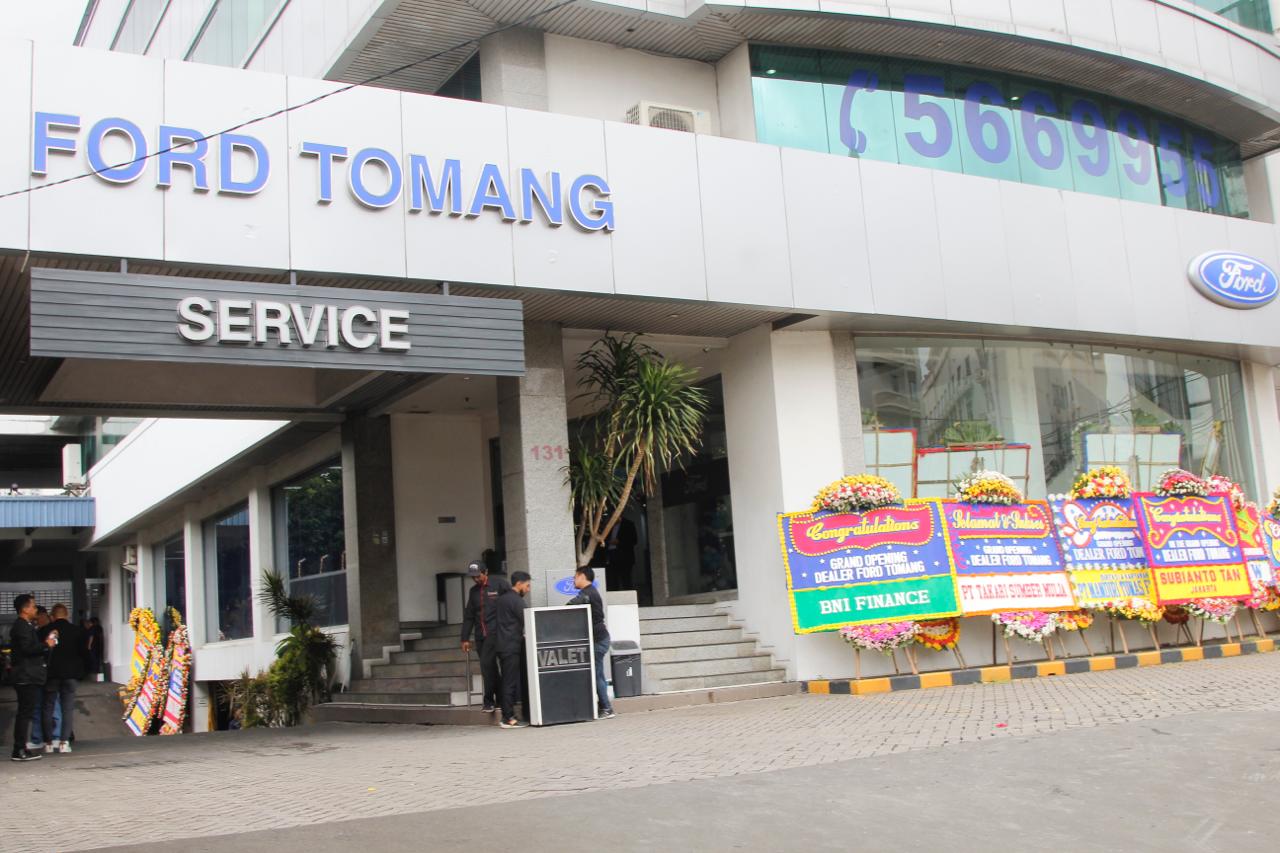 Dealer Ford Tomang 3S Mulai Beroperasi - Ford Indonesia
